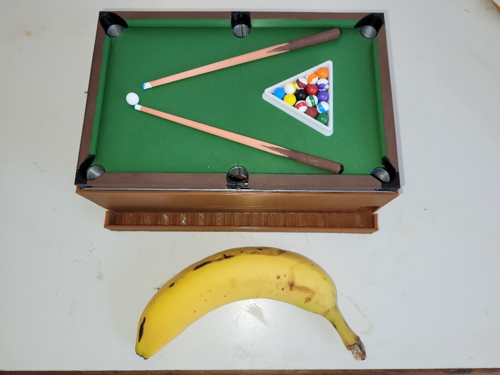 mini pool table by cellocgw | Download free STL model | Printables.com