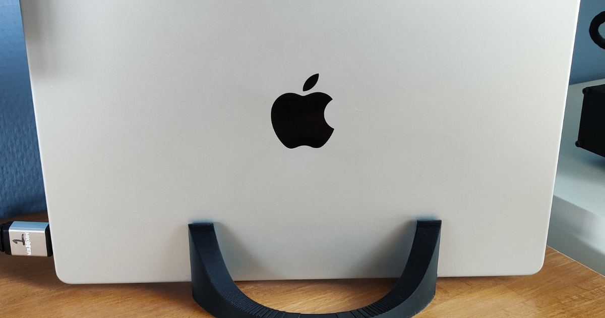 MacBook Pro 14" 2021 vertical stand remix by The3Dfox | Download free ...