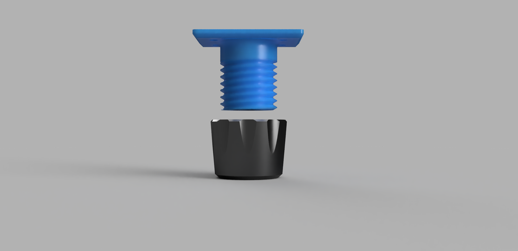Raised 3d printer feet - with F3d File by Micah | Download free STL ...