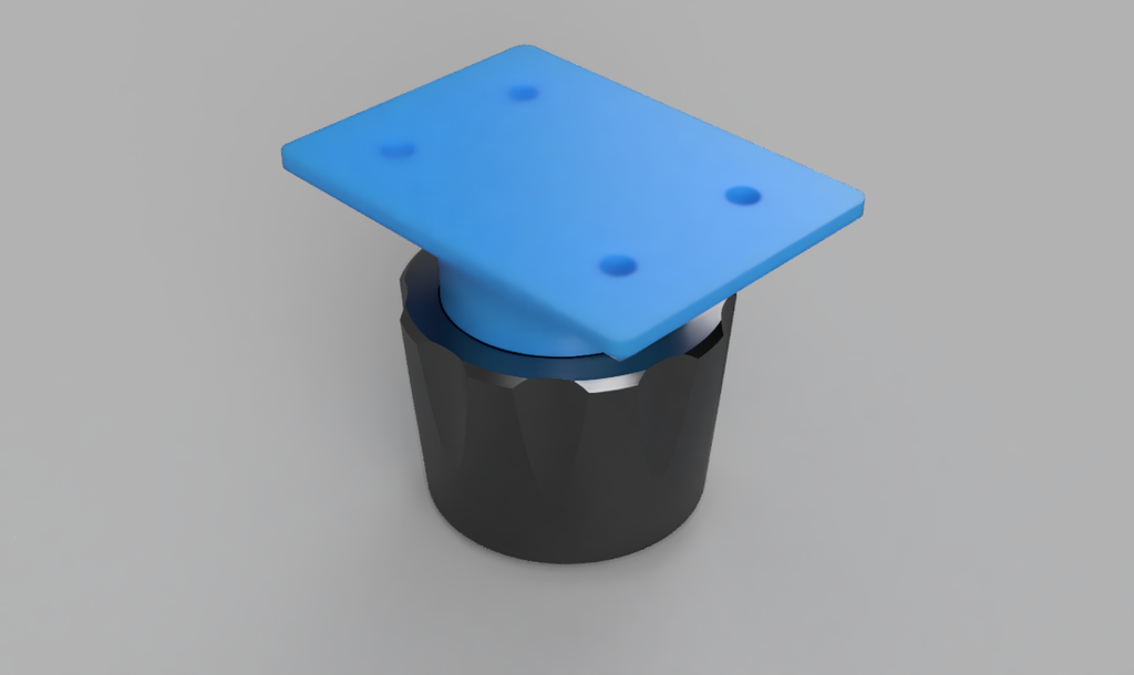 Raised 3d printer feet - with F3d File by Micah | Download free STL ...
