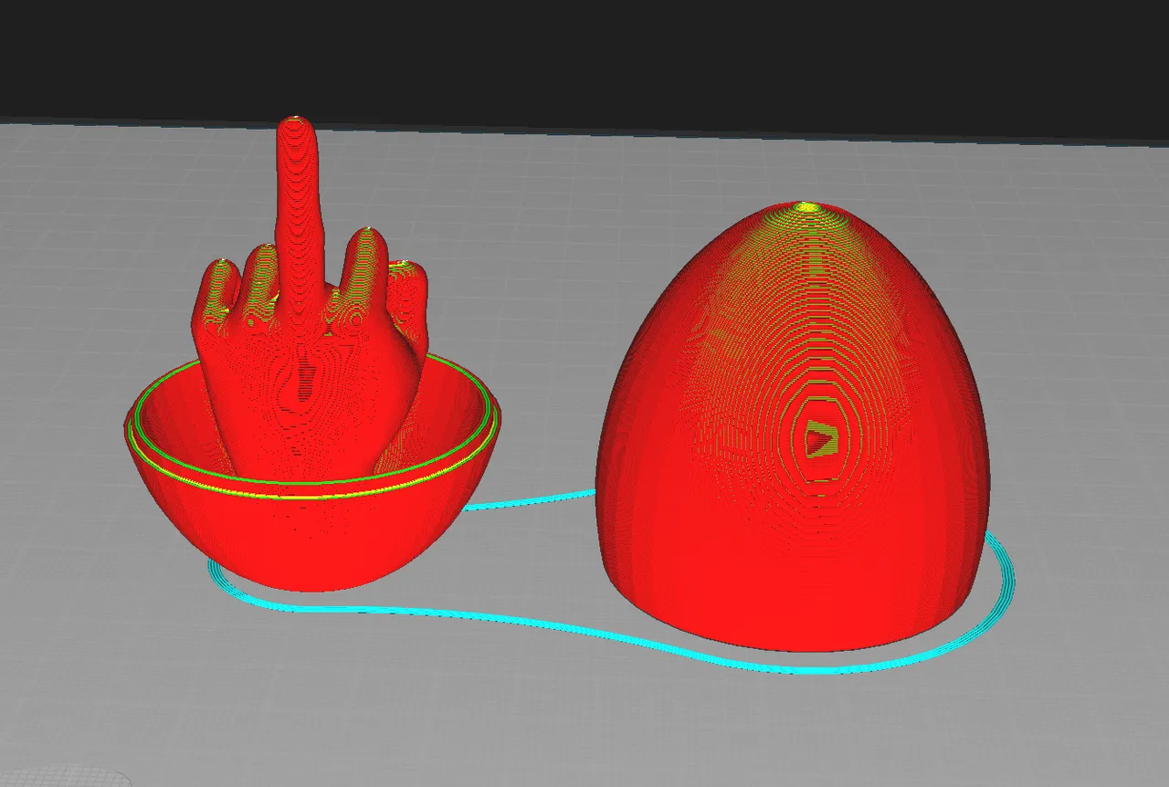 Middle Finger Easter Egg by Assassinzilla123 | Download free STL model ...
