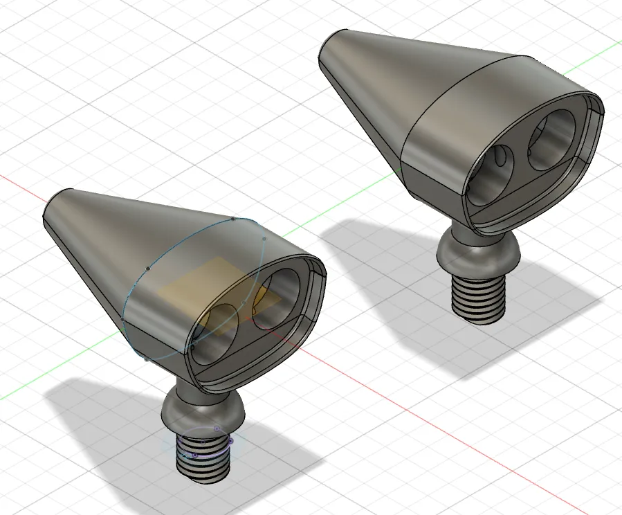 Babboe Bakfiets Cargo Bike Lights e-curve by Micah | Download free STL ...