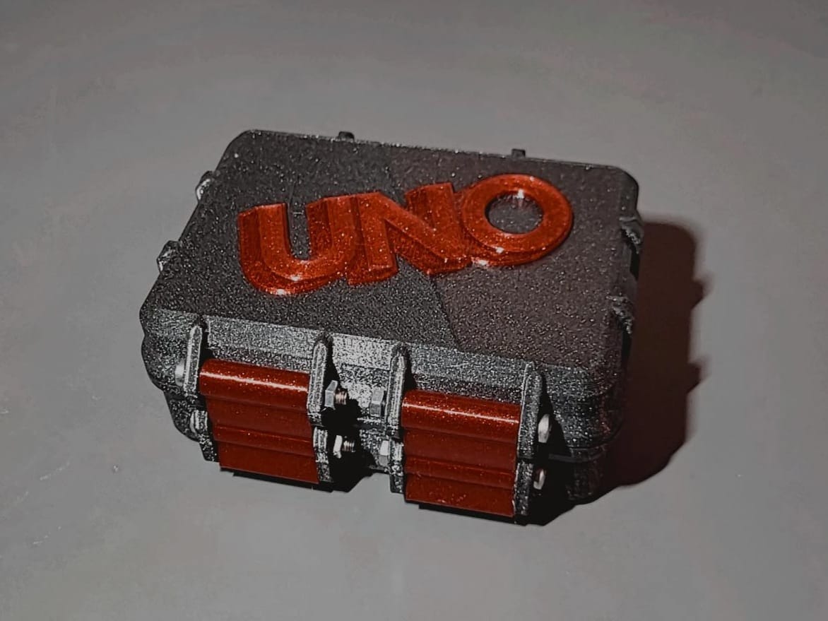 UNO Card Box Multicolour by kt33 | Download free STL model | Printables.com