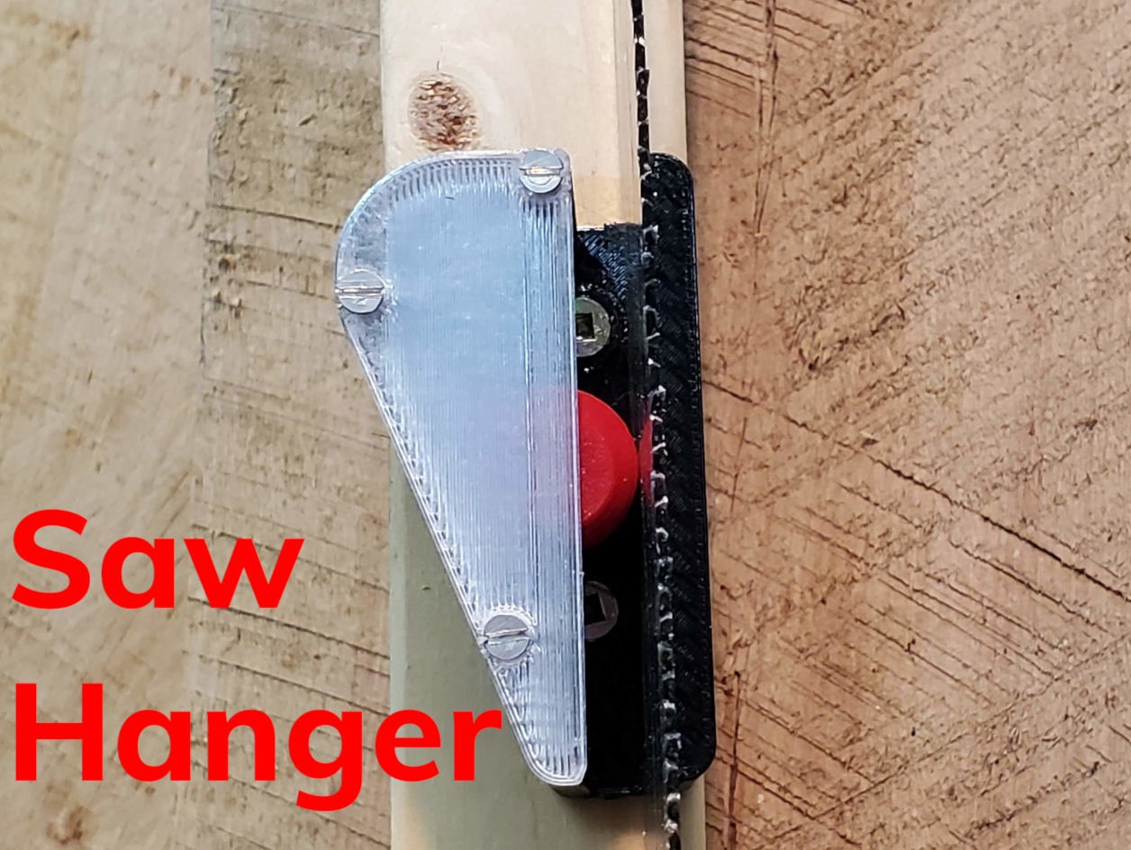Saw Hanger by agmcmll | Download free STL model | Printables.com