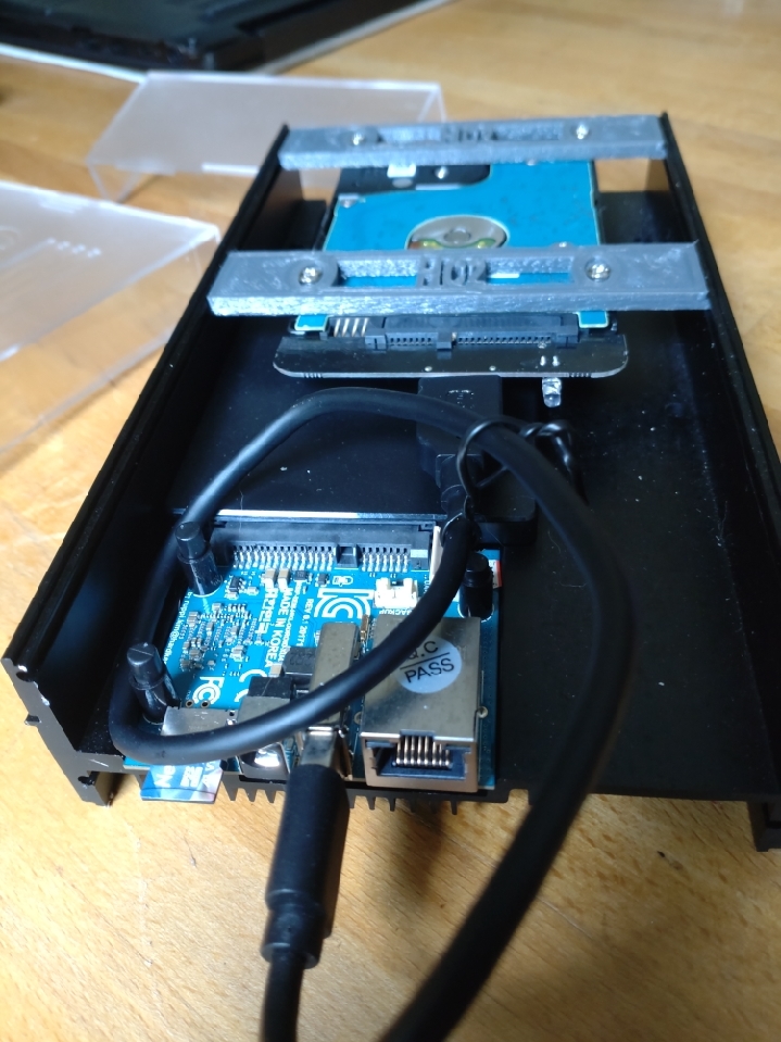 Odroid HC2 rails for 2nd drive by Andreagattonero | Download free STL ...
