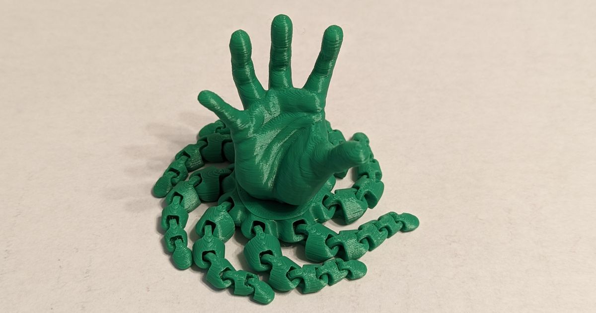 Thing-topus Thing Hand plus Mini Octopus by hillthreadprinthub ...