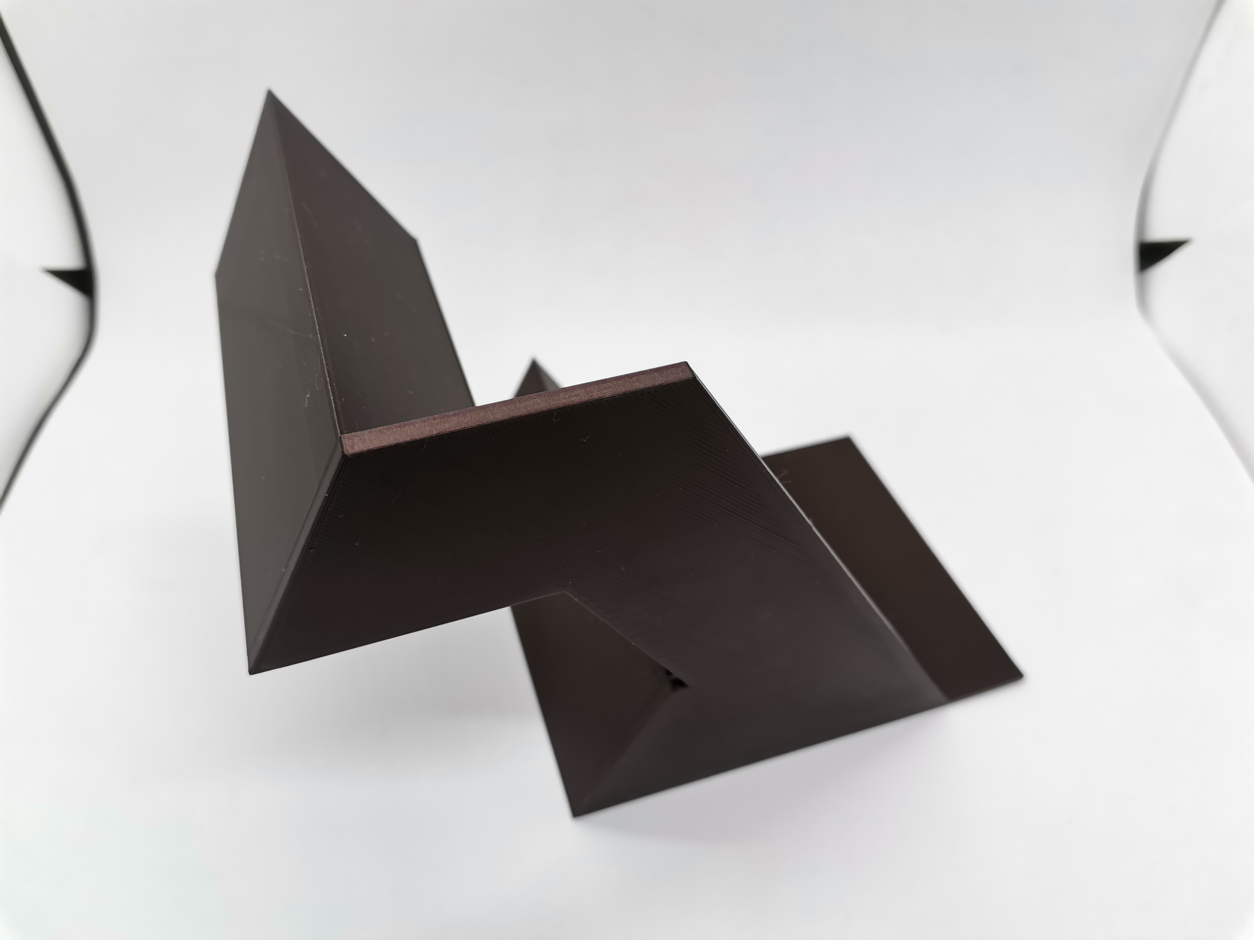 Bookend Floating Deathly Hallows by OwL Art | Download free STL model ...