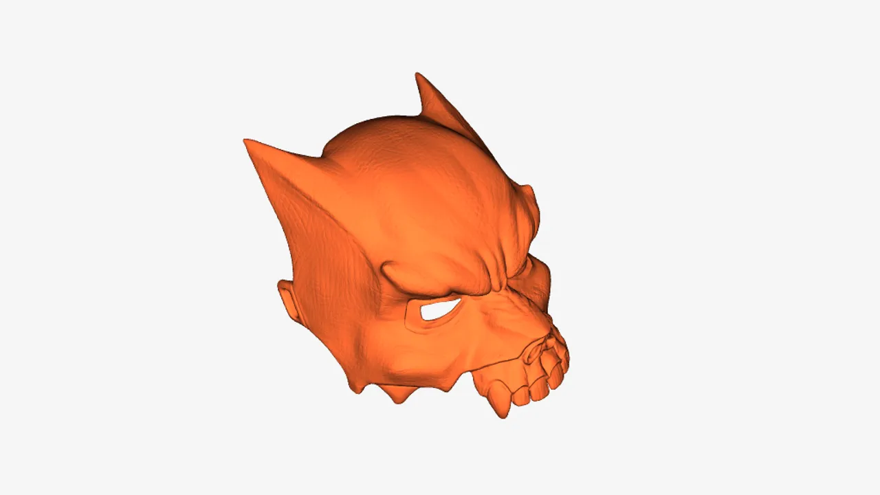 Halloween Mask by JS-studio | Download free STL model | Printables.com