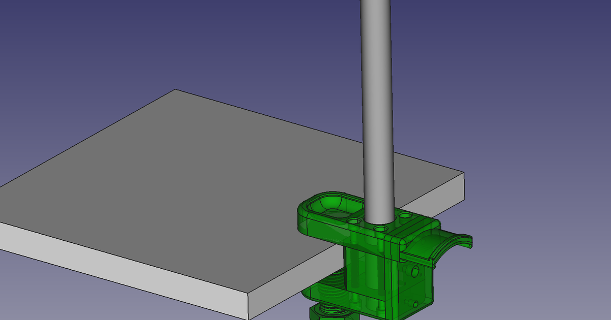 Multifunctional Table Clamp by Waebis-Lab | Download free STL model ...
