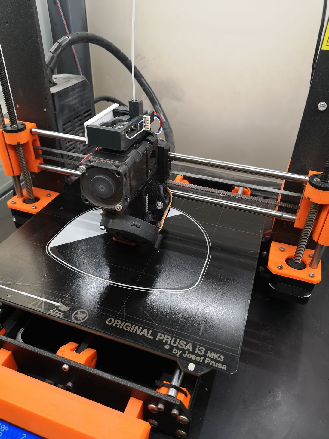 Filament sensor for Prusa i3 mk3, mk3s (mechanical microswitch, no ...