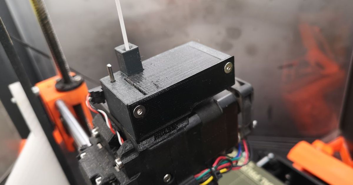 Filament sensor for Prusa i3 mk3, mk3s (mechanical microswitch, no ...