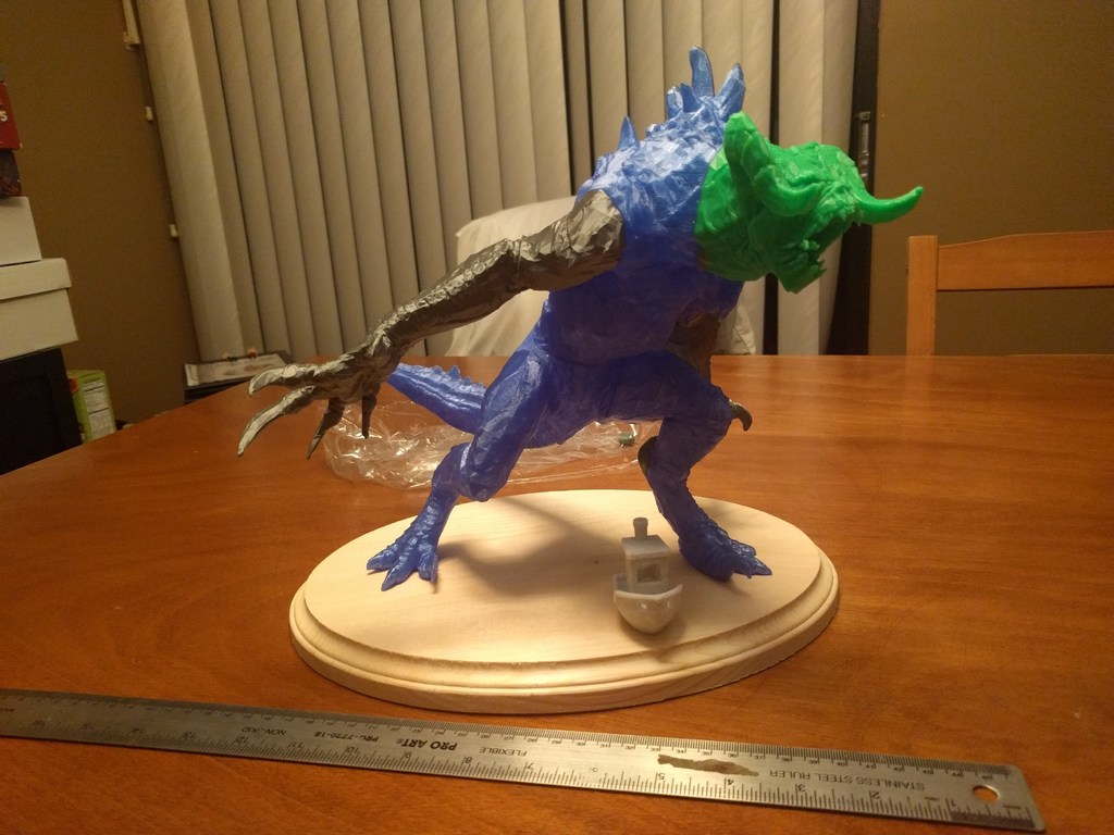 Fallout 4 Deathclaw, Split Apart by Andearen | Download free STL model ...