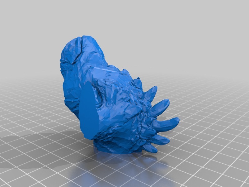 Fallout 4 Deathclaw, Split Apart by Andearen | Download free STL model ...