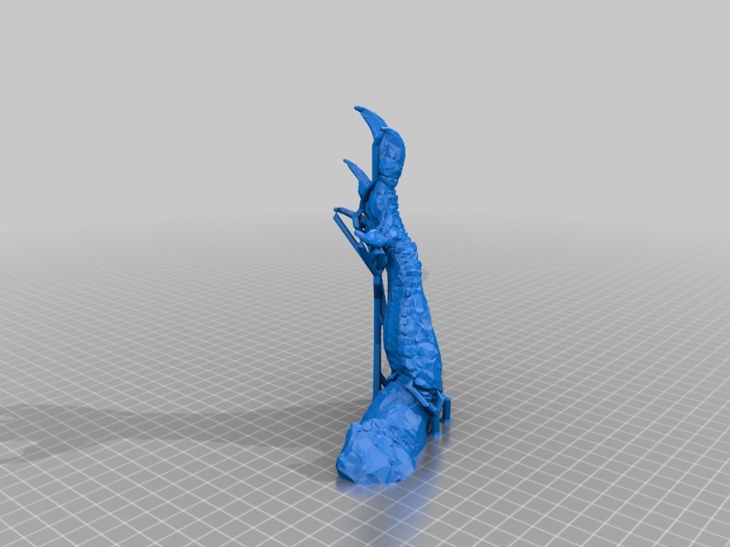 Fallout 4 Deathclaw, Split Apart by Andearen | Download free STL model ...