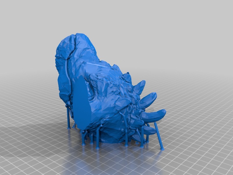 Fallout 4 Deathclaw, Split Apart by Andearen | Download free STL model ...