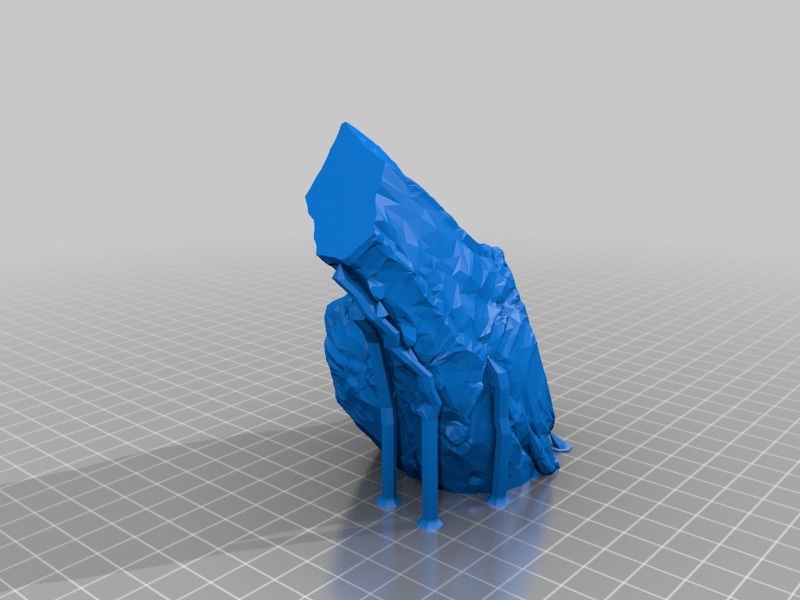 Fallout 4 Deathclaw, Split Apart by Andearen | Download free STL model ...