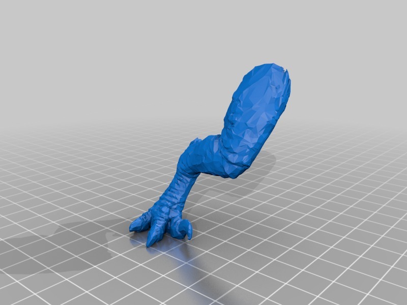 Fallout 4 Deathclaw, Split Apart by Andearen | Download free STL model ...