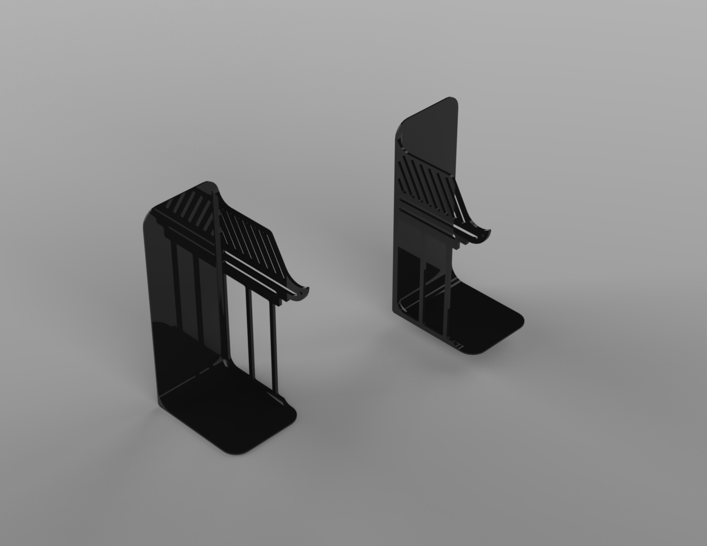 日本の家 BOOKEND by slavik kopanov | Download free STL model | Printables.com