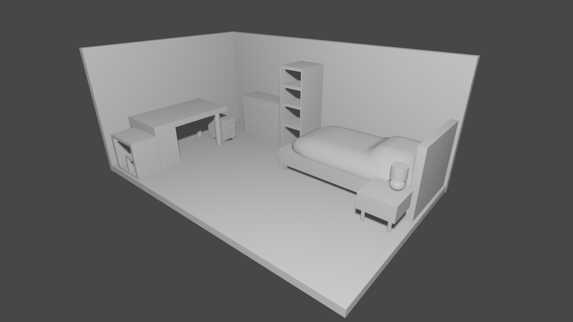 custom bedroom by Nano | Download free STL model | Printables.com