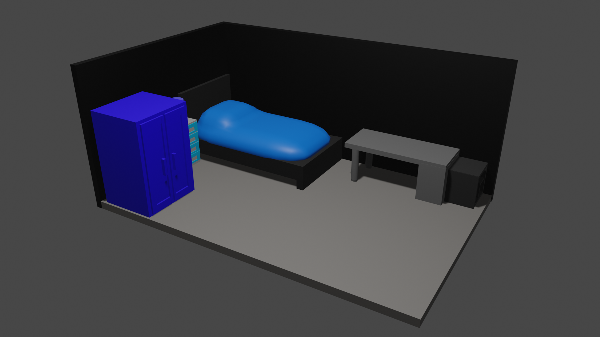 custom bedroom by Nano | Download free STL model | Printables.com