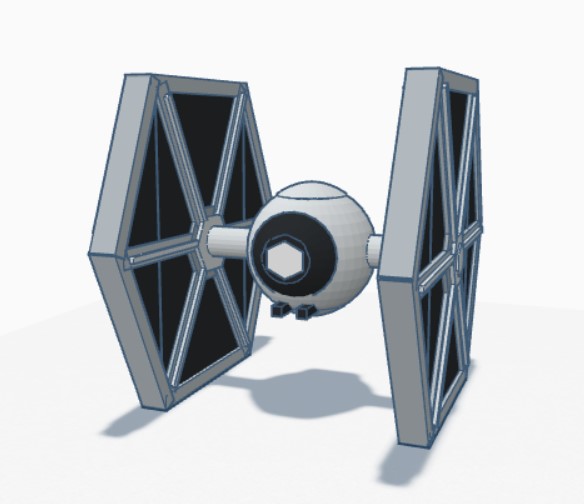 Tie-Fighter by Niklas | Download free STL model | Printables.com