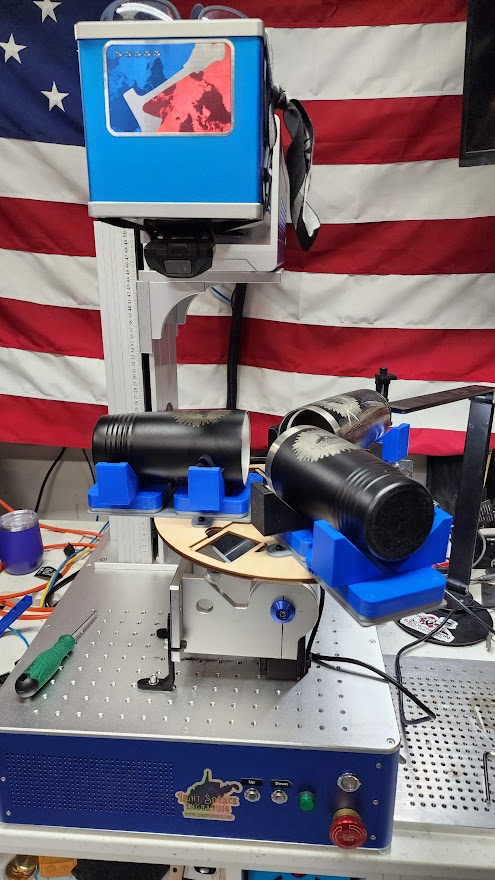 2 vise base for Light Source Engraving's Rotary Table Jig by Patrick ...