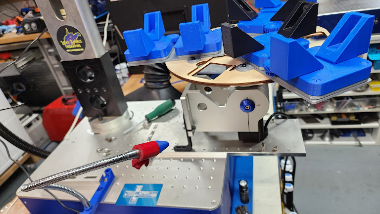 2 vise base for Light Source Engraving's Rotary Table Jig by Patrick ...