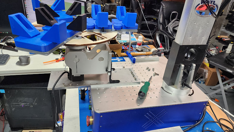 2 vise base for Light Source Engraving's Rotary Table Jig by Patrick ...