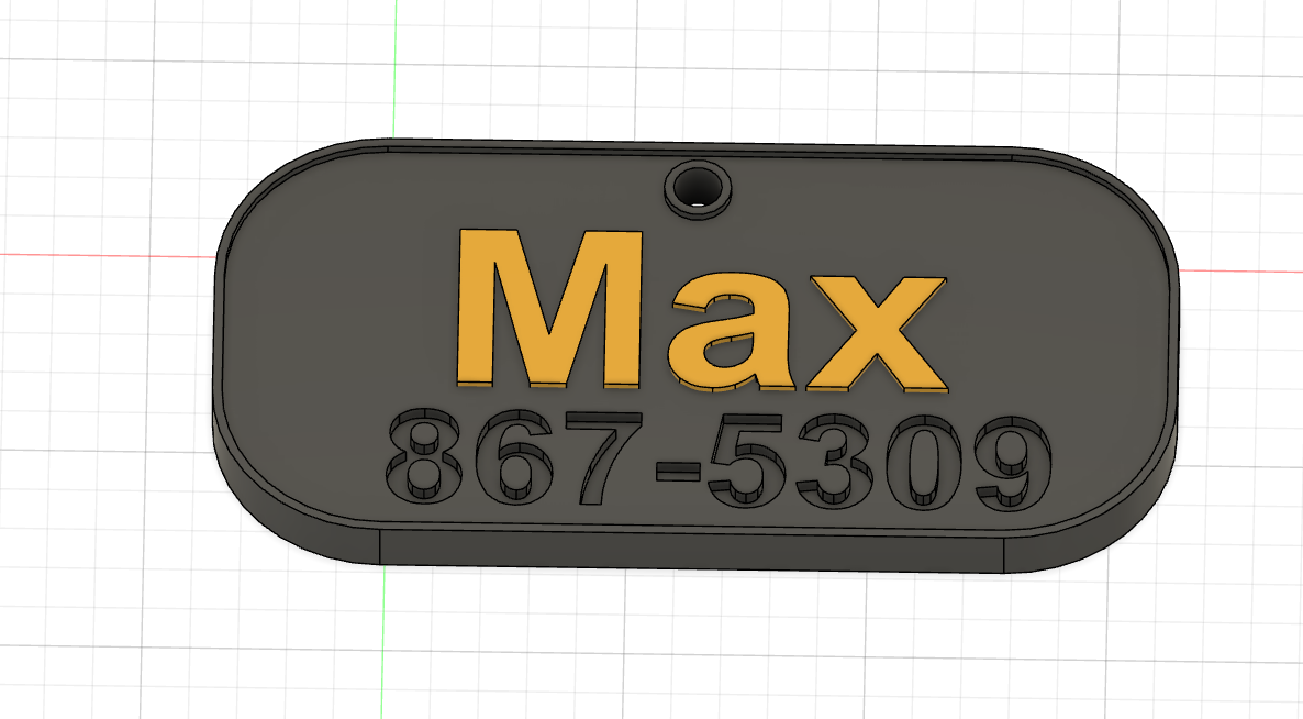Simple DogTag by Tom Anderson (The Real NEO) | Download free STL model ...
