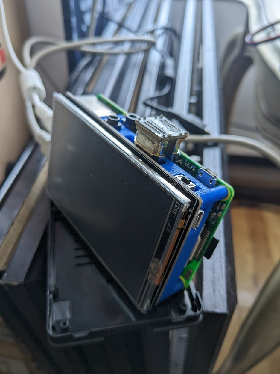 Raspberry Pi Rpi 3 B+ 3.5 inch touch screen support standoff (KeiDei ...