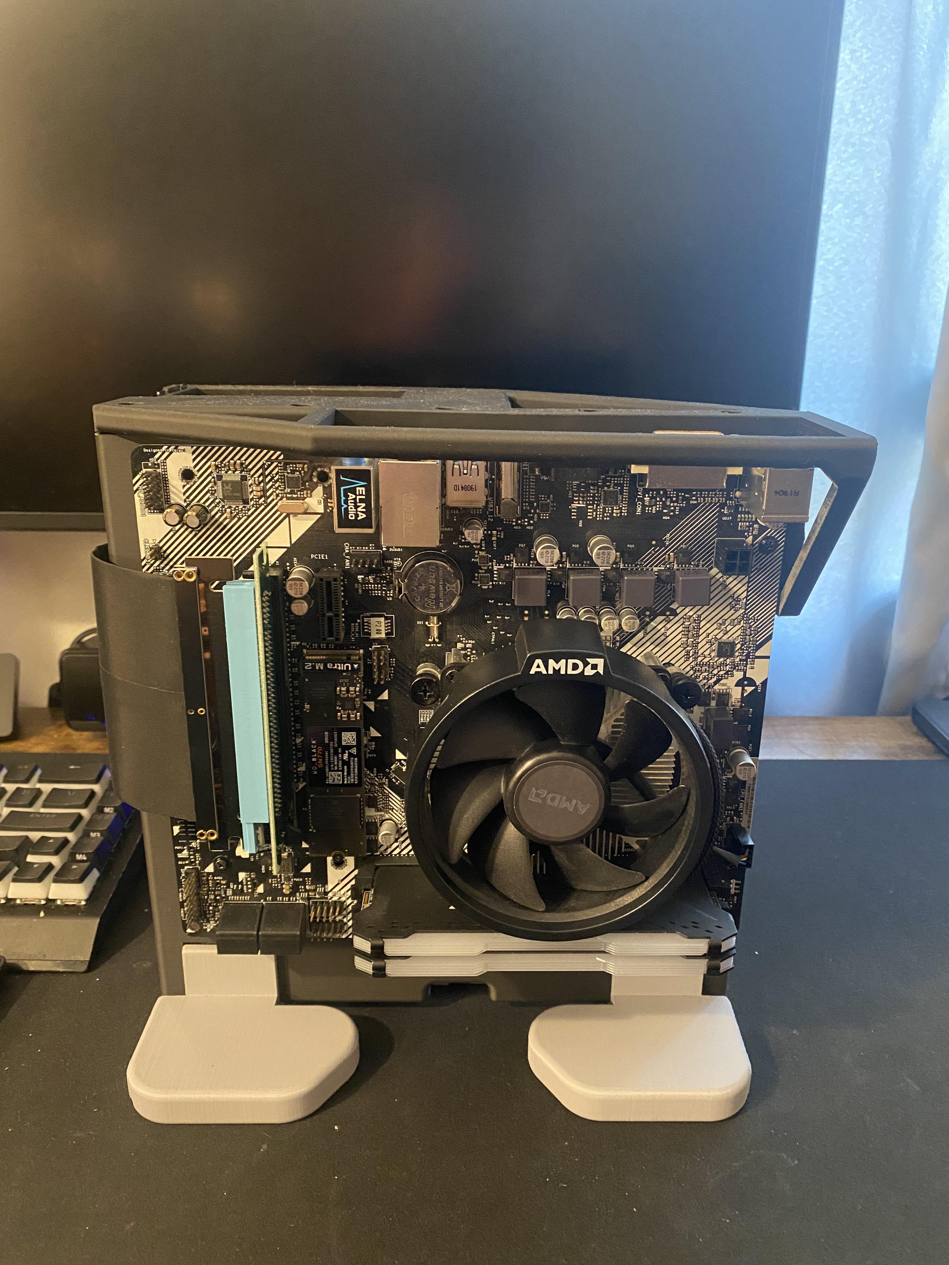 Prototype Open Air SFF PC Case by PLivering | Download free STL model ...