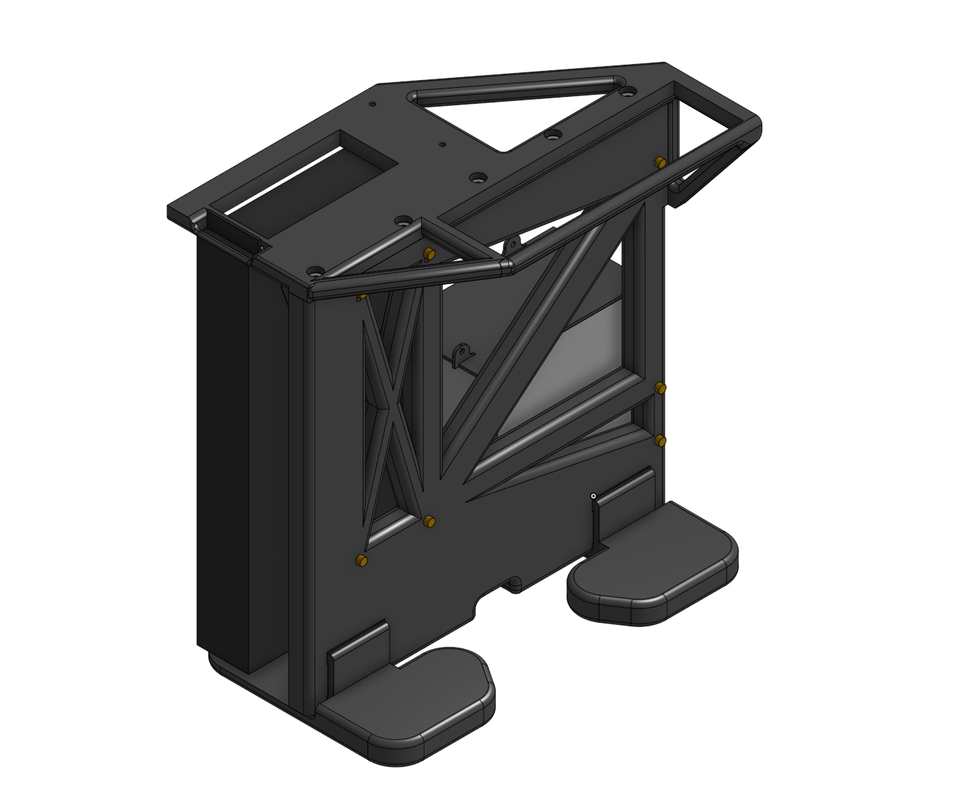 Prototype Open Air SFF PC Case by PLivering | Download free STL model ...