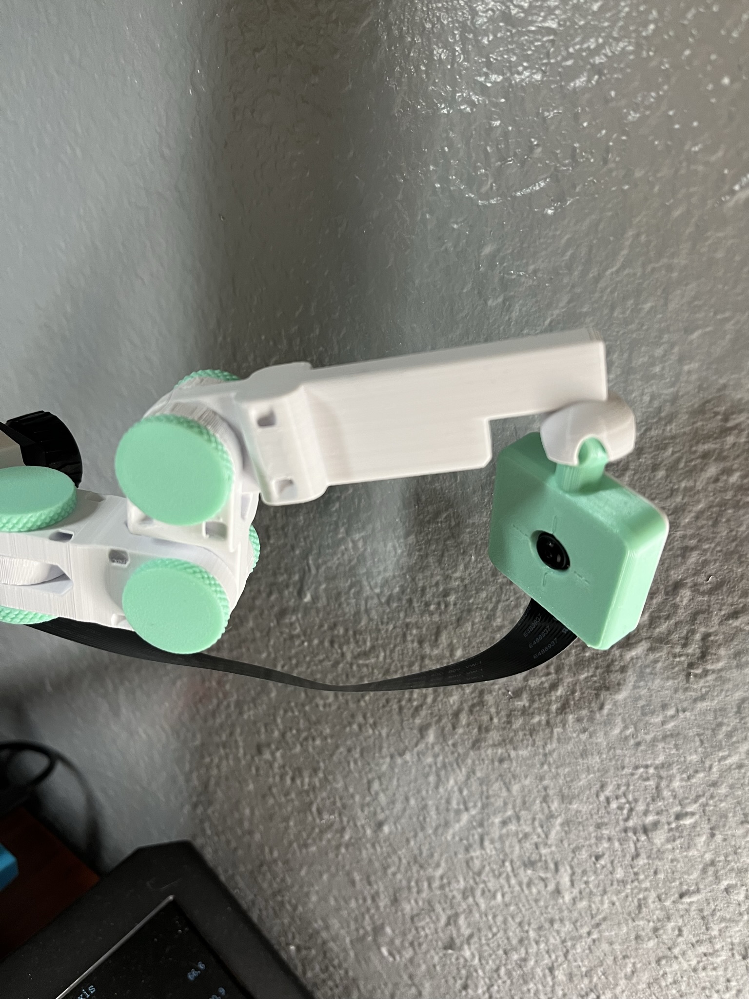 Pi Cam 2 - Articulating arm link - hanging pivot cam mount by ...