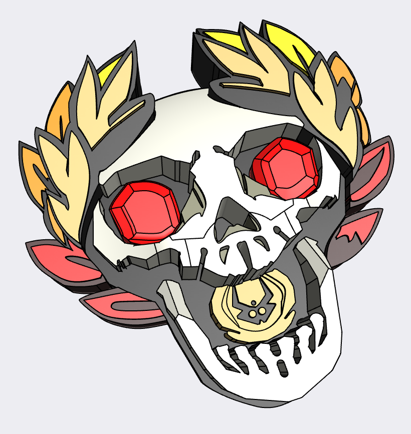Hades Skull from the Game by stoker | Download free STL model ...