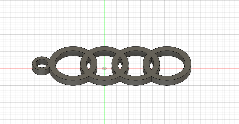 Audi keychain by Tomak2005 | Download free STL model | Printables.com