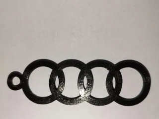 Audi keychain by Tomak2005 | Download free STL model | Printables.com