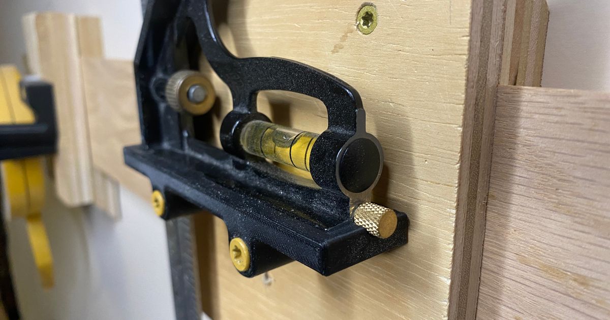 Combination Square Holder by Pending Progress | Download free STL model ...