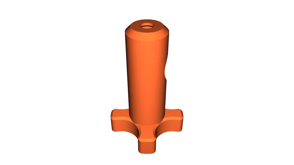 Printable Pin Knob with Arrows by BarTroll | Download free STL model ...