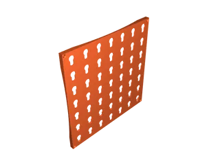 Reinforced PegBoard by Fábio Gil | Download free STL model | Printables.com