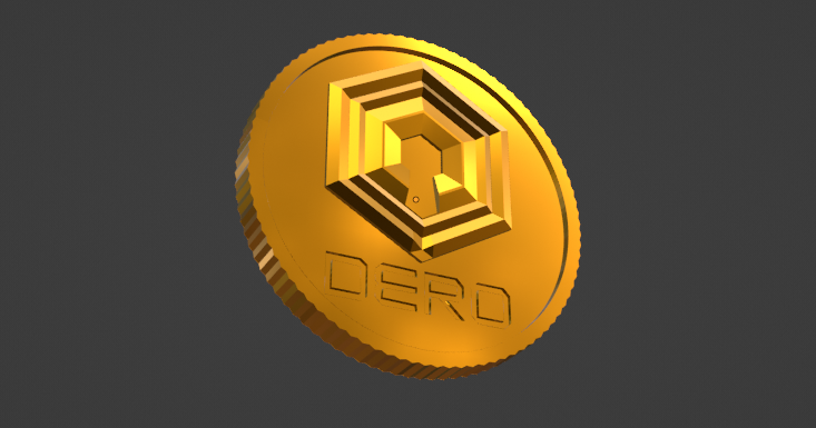 Dero Coin by jmynheir | Download free STL model | Printables.com