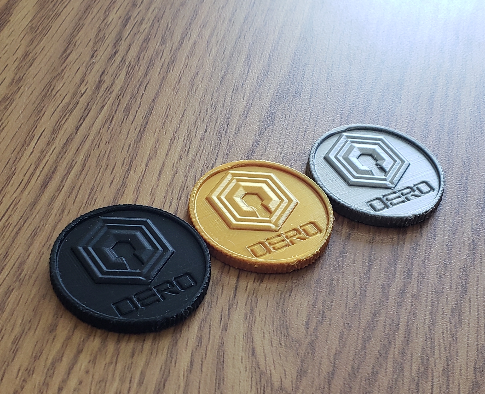 Dero Coin by jmynheir | Download free STL model | Printables.com