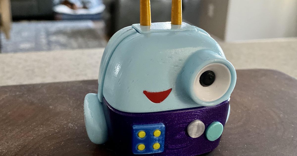 Sparky the Adorable Robot by LJ Prints | Download free STL model ...