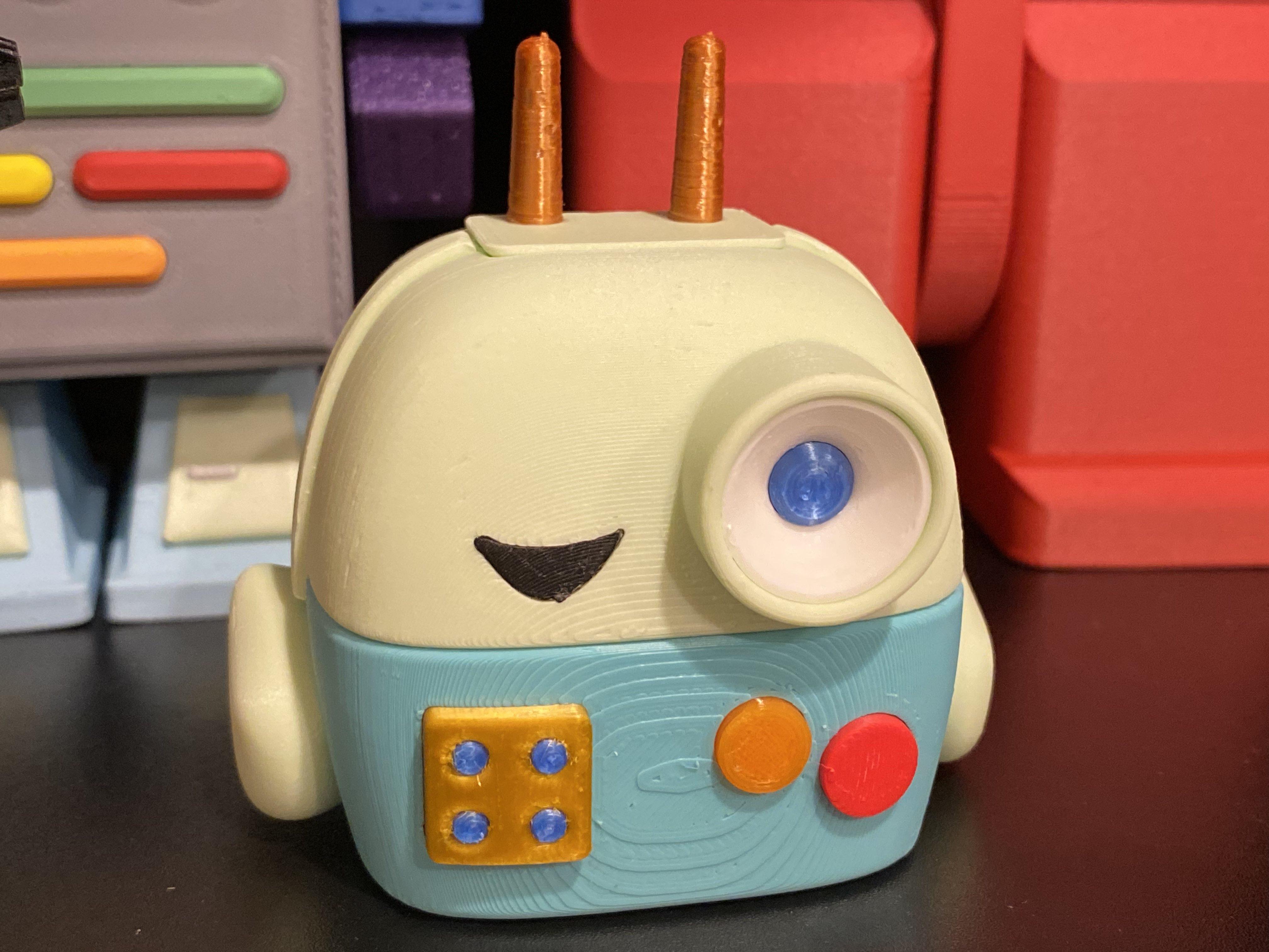 Sparky the Adorable Robot by LJ Prints | Download free STL model ...