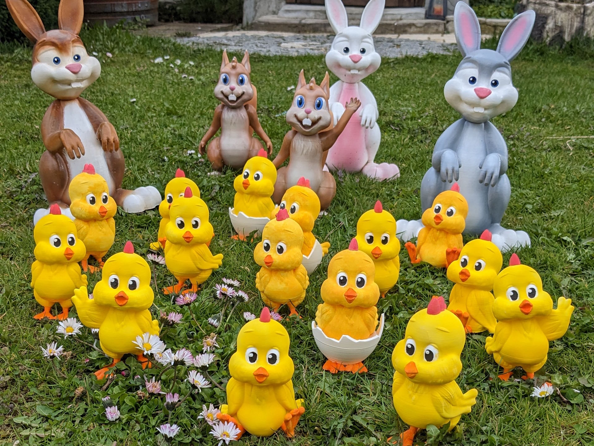 Cute Cartoon Easter Chick No. 4 by Creatures and Theming | Download ...