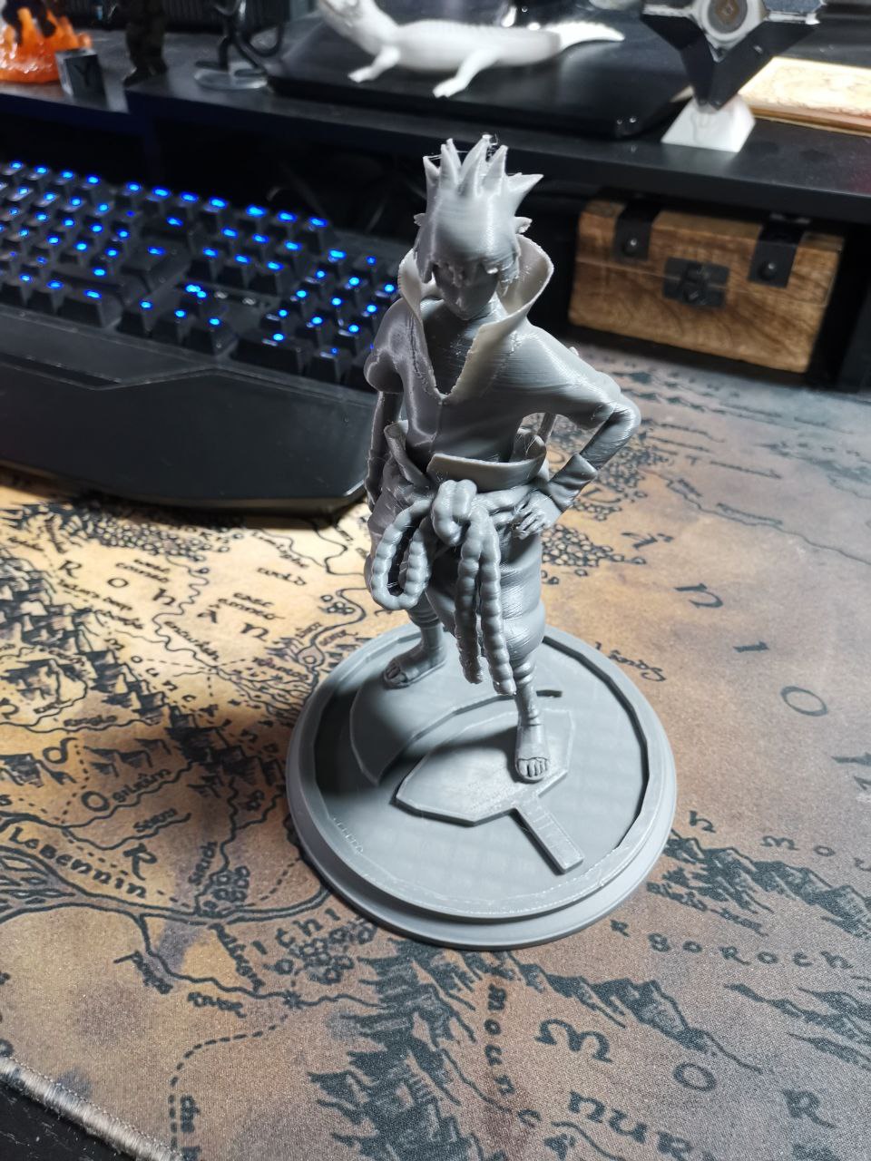 Naruto Uchiha Model Base By GamerForge Download Free STL Model