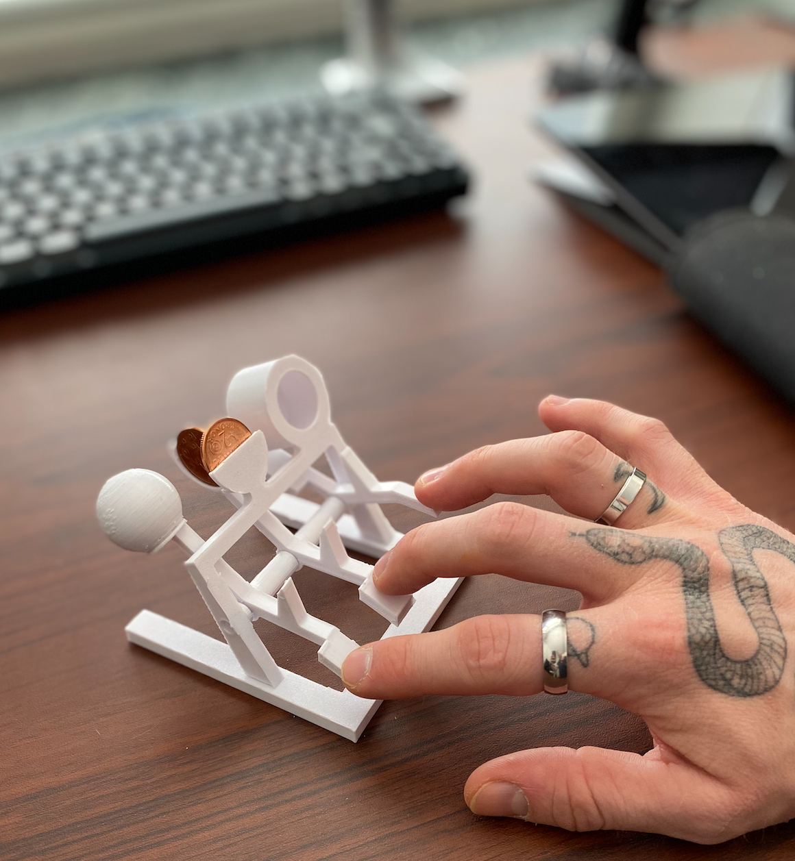 Finger drum set by Filip Arle | Download free STL model | Printables.com