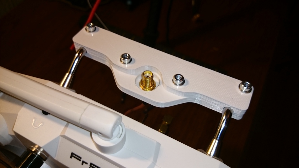 Taranis Q X7 external module antenna bracket by Szaman | Download free ...