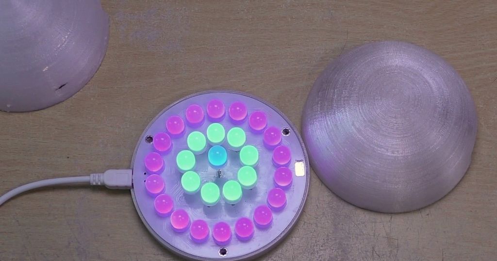 Case for Geekcreit DIY C51 RGB LED Aurora Kit by Spudd78 | Download free STL model | Printables.com