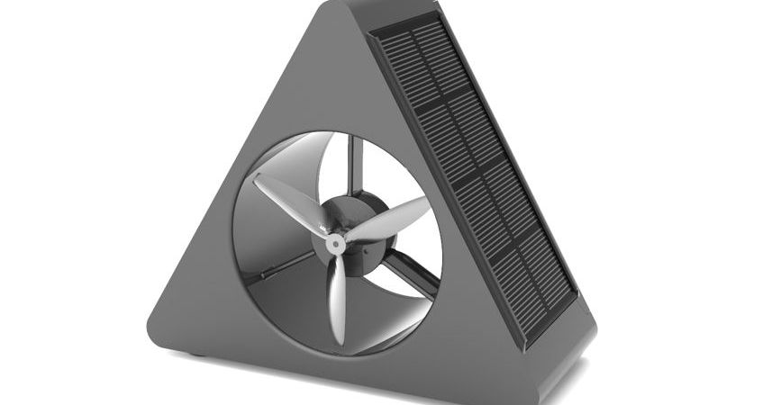 Solar-powered fan by H3dSprint | Download free STL model | Printables.com