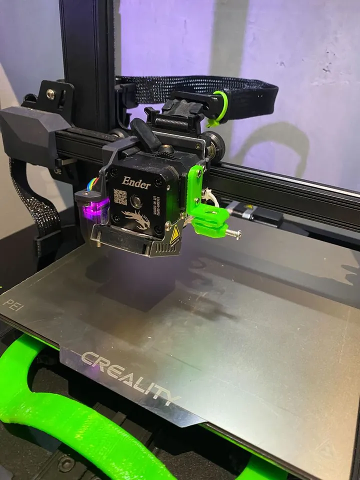 Ender 3 S1 Pen Plotter attachment by ChiefFluffy | Download free STL ...